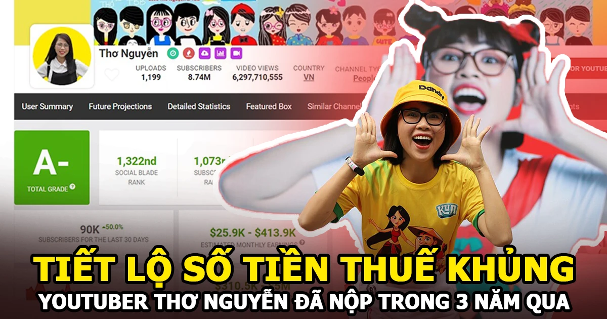 Tho Nguyen - Revealing the "huge" tax amount paid in the past 3 years | Hot KOLs | Life - VGT TV