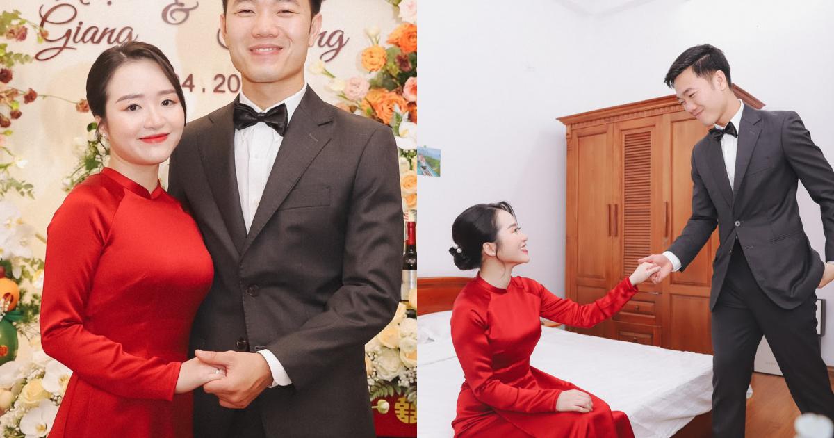 Xuan Truong is afraid of his wife, dare not smile at female fans because Nhue Giang is jealous ...