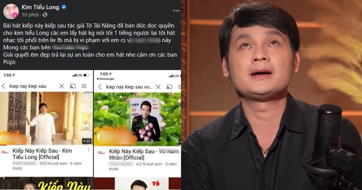 Meritorious Artist Kim Tieu Long is upset because the copyright song ...