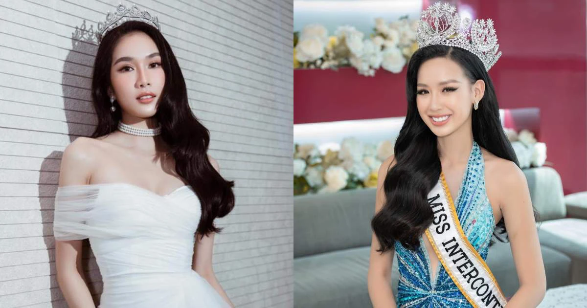 Phuong Anh is "gifted" by Minh Trieu, a signal from the universe will be crowned Miss ...
