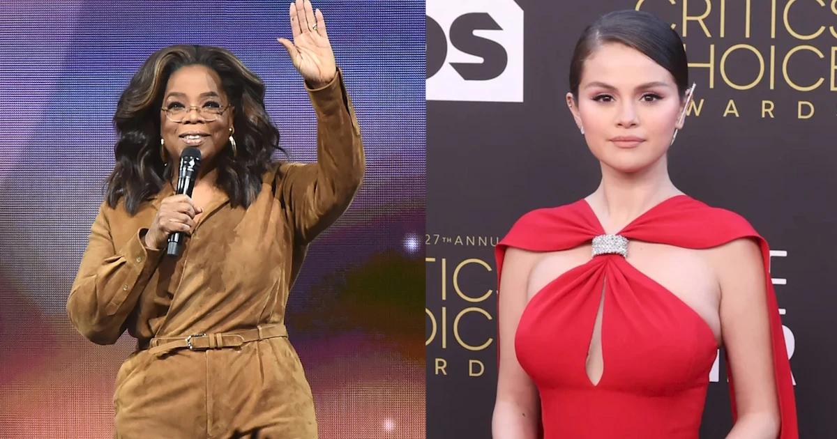 Selena Gomez, Oprah Winfrey and a series of European and American stars ...