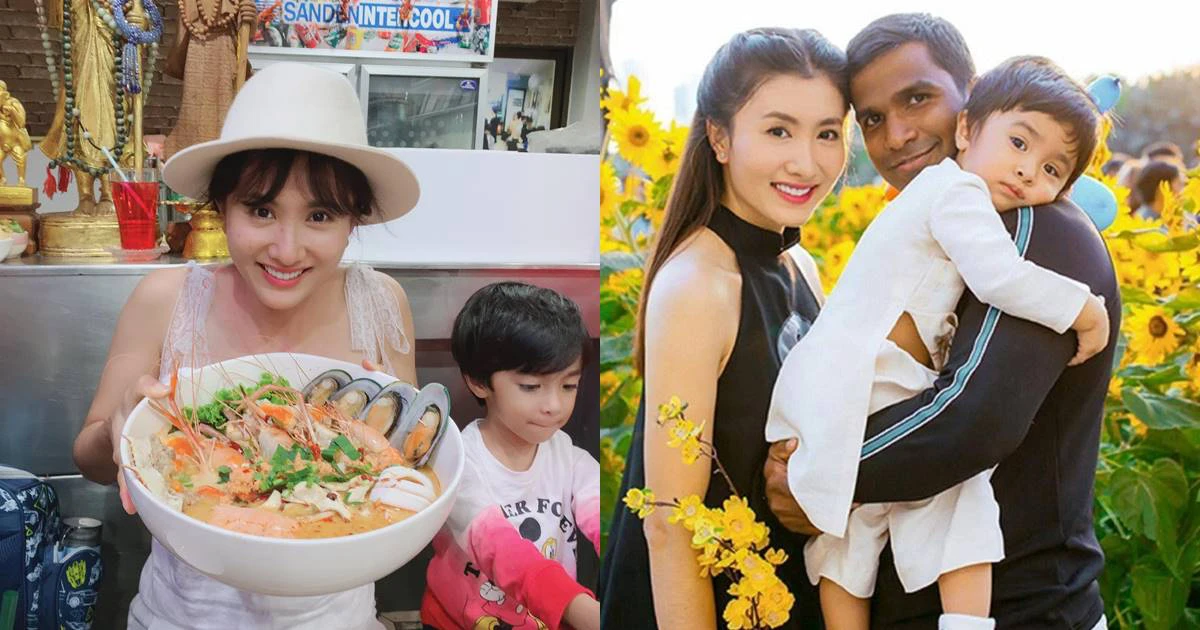 Nguyet Anh took her son to Thailand to travel amid rumors of "everyone going their separate ways ...