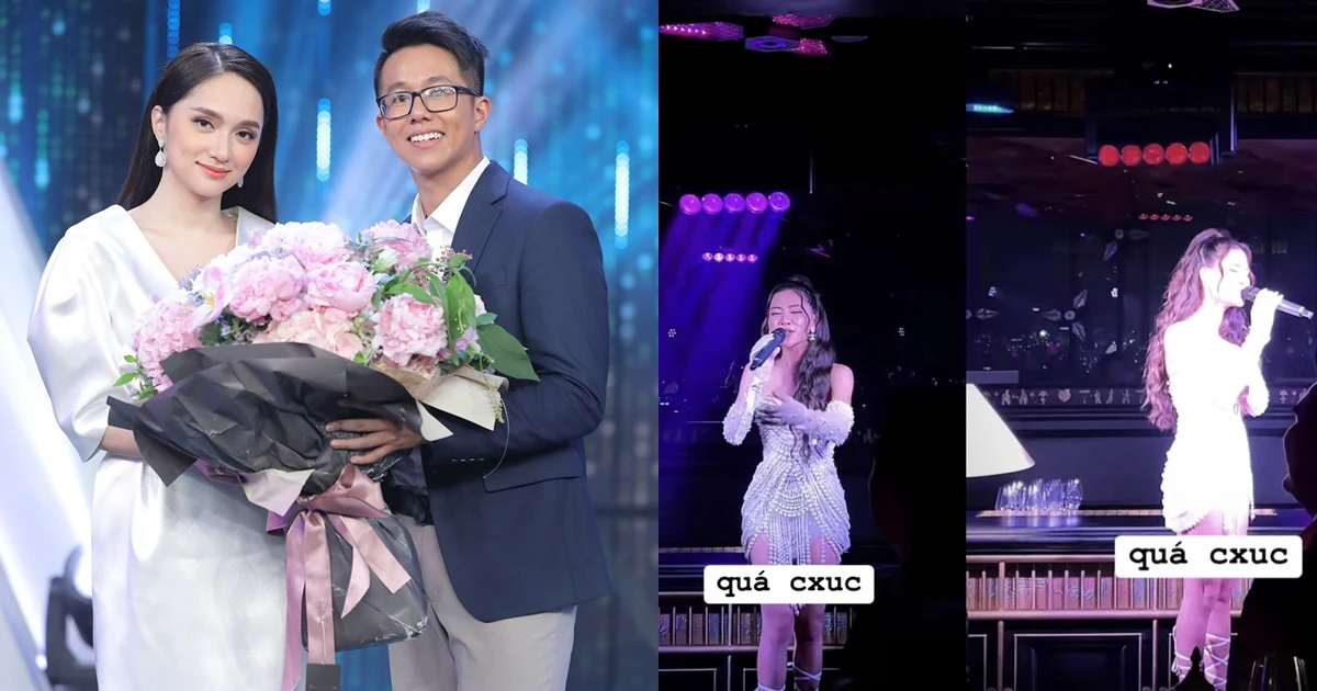 Huong Giang has a problem, Matt Liu openly shows his affection for a ...