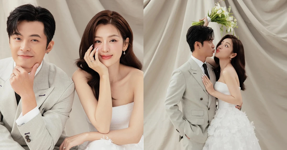 Puka - Gin Tuan Kiet announced the full set of wedding photos, "closing ...