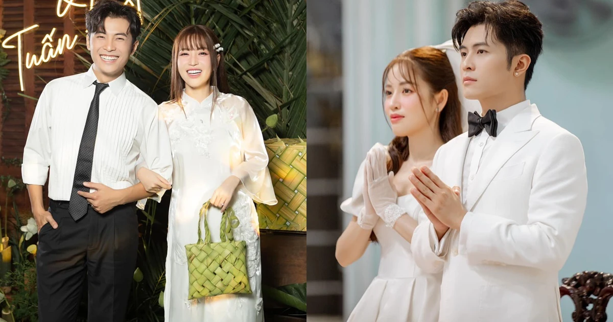 Gin Tuan Kiet is clearly "infatuated" with Puka, not taking his eyes off his wife for a moment ...