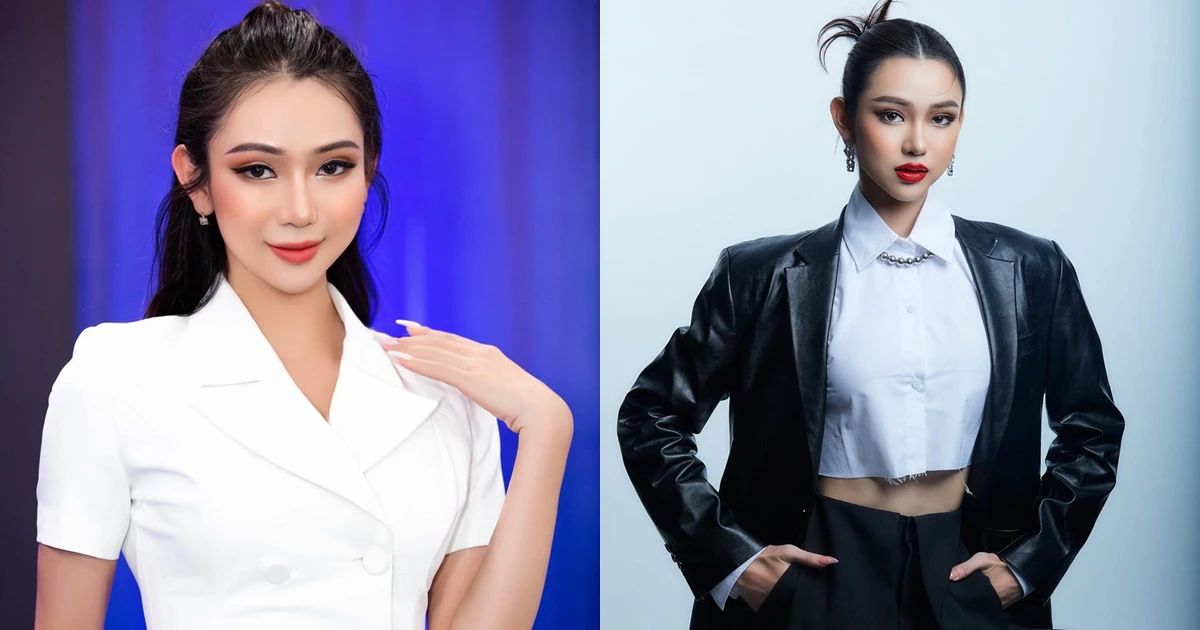Ha Anh - Who is the poor girl whose runner-up Thuy Tien - Quynh Chau rotated like a pinwheel in ...
