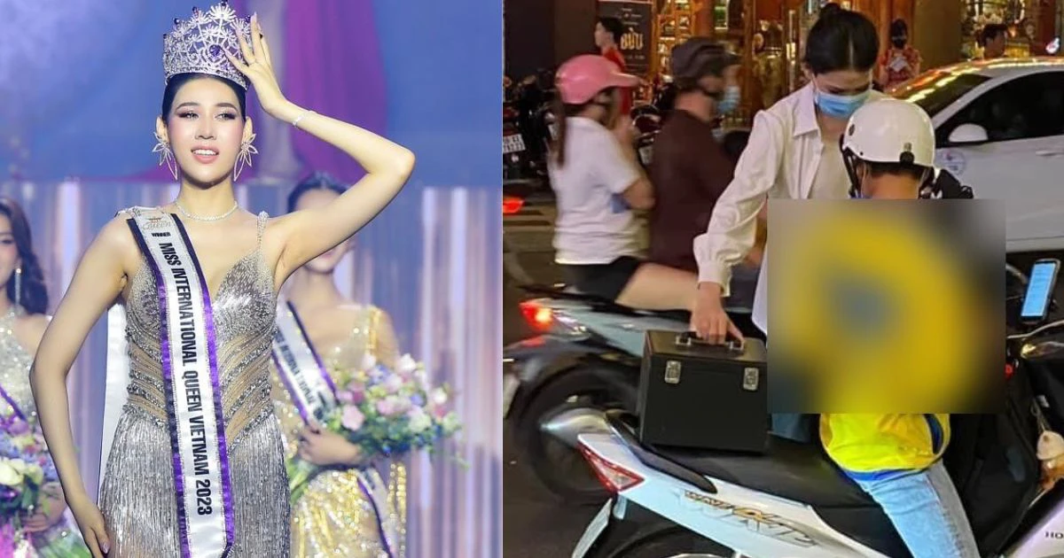 Dịu Thảo lộ hình ảnh khổ sở sau đăng quang, chạy xe máy 50km mỗi ngày ...