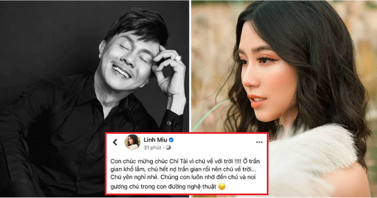 Linh Miu was dug up for a rough statement, 'congratulations to the late ...