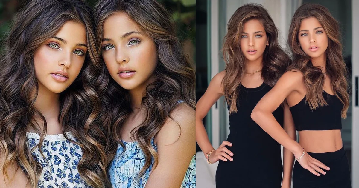 The world's most beautiful twins reveal the reason why they attract ...