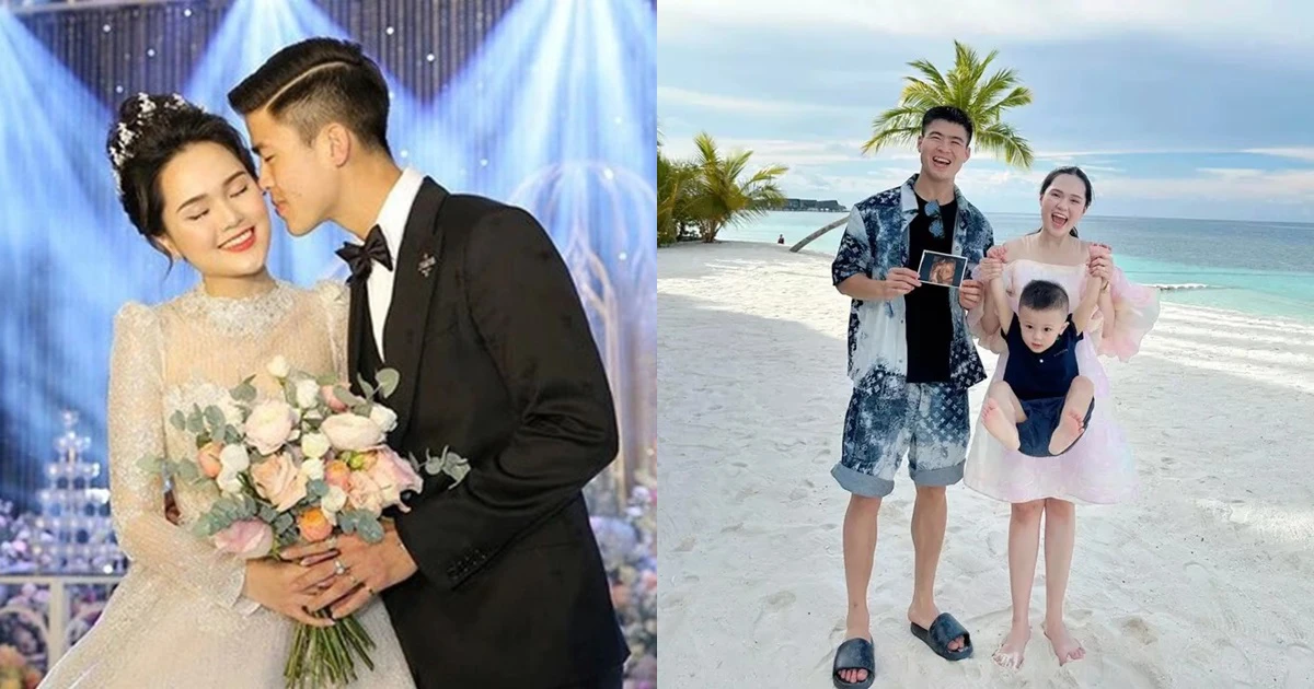 Duy Manh and Quynh Anh "showed off" their androgynous beauty for the first time, fans only paid ...