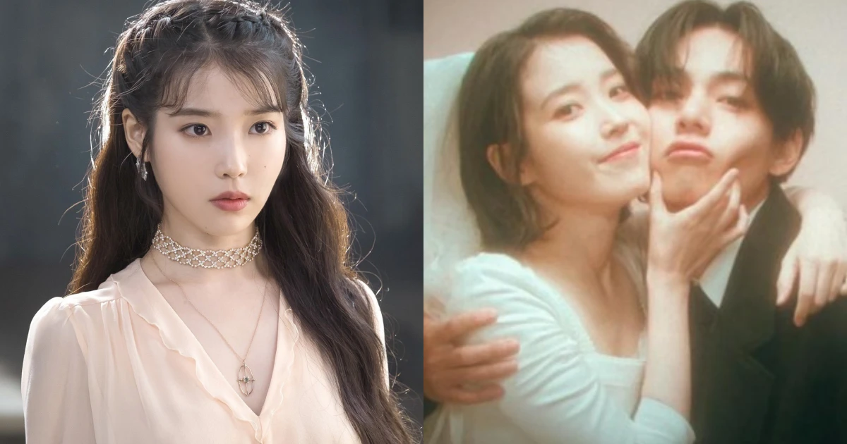 IU làm đám cưới không thể lãng mạn hơn với V (BTS), fan "lụi tim" vì ...