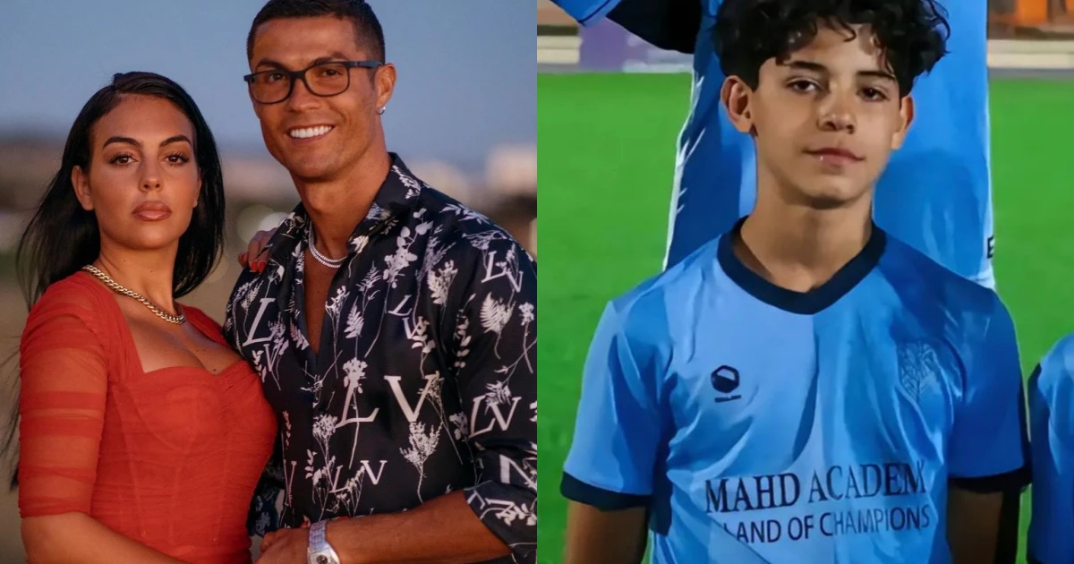 Ronaldo bị bạn gái nhắc nhở giữa đám đông, con trai lại gây sốt mạng xã ...