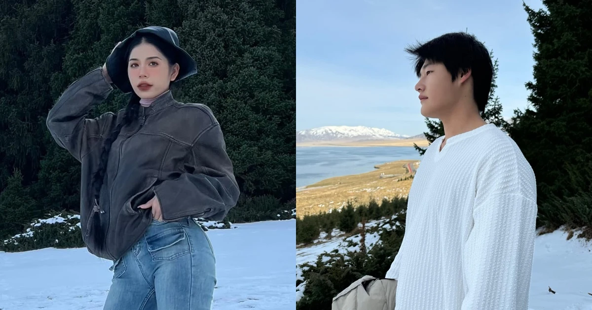 Sun Peng's step-son has grown up, has a male god visual, Hang Du Muc ...