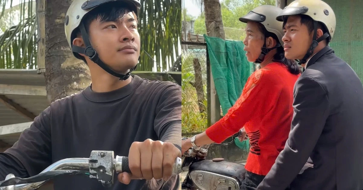 Le Tuan Khang "caused a stir" on the internet, was wanted, and reappeared in a clip, making ...