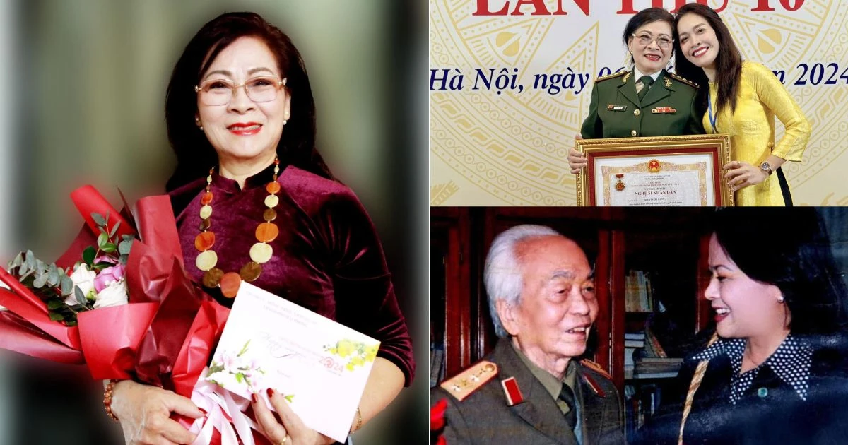 People's Artist Ha Vy: U50 registered as valedictorian, husband and ...