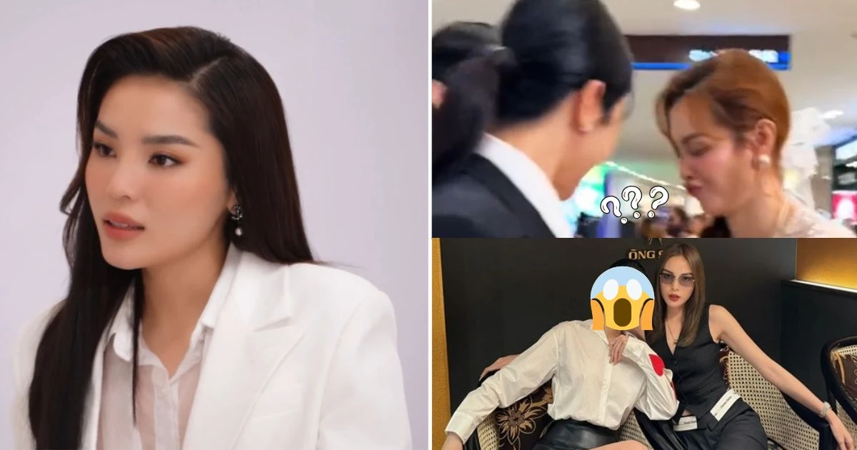 Ky Duyen suspected of clashing with the 'creditor', was interrupted by 1 female star, revealing ...