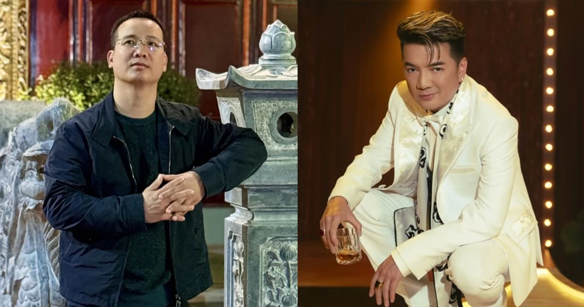 Hoang Nguyen Vu wrote a long story about Dam Vinh Hung's nature, saying "burning his face ...