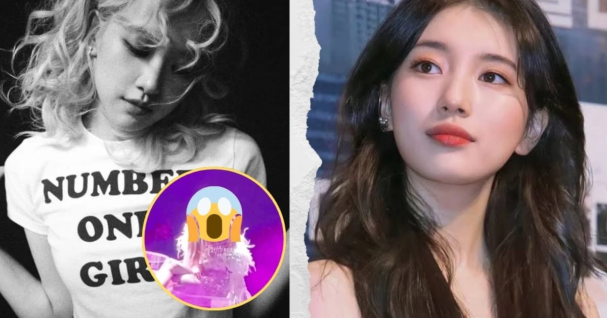 Rosé suddenly 'collapsed' on stage, Suzy 'got caught', fans demanded ...