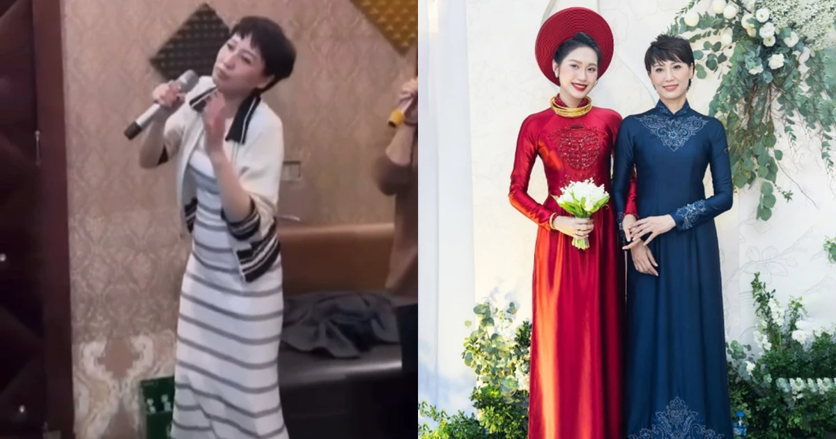 Mẹ vợ Đoàn Văn Hậu "xả vai" quý bà, diện đồ bó sát, quẩy cực sung với ...