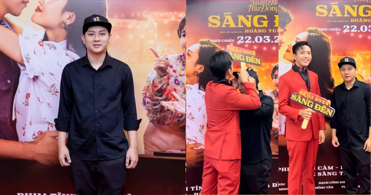 Hoai Lam caused concern when he absent-mindedly attended the event, but ...