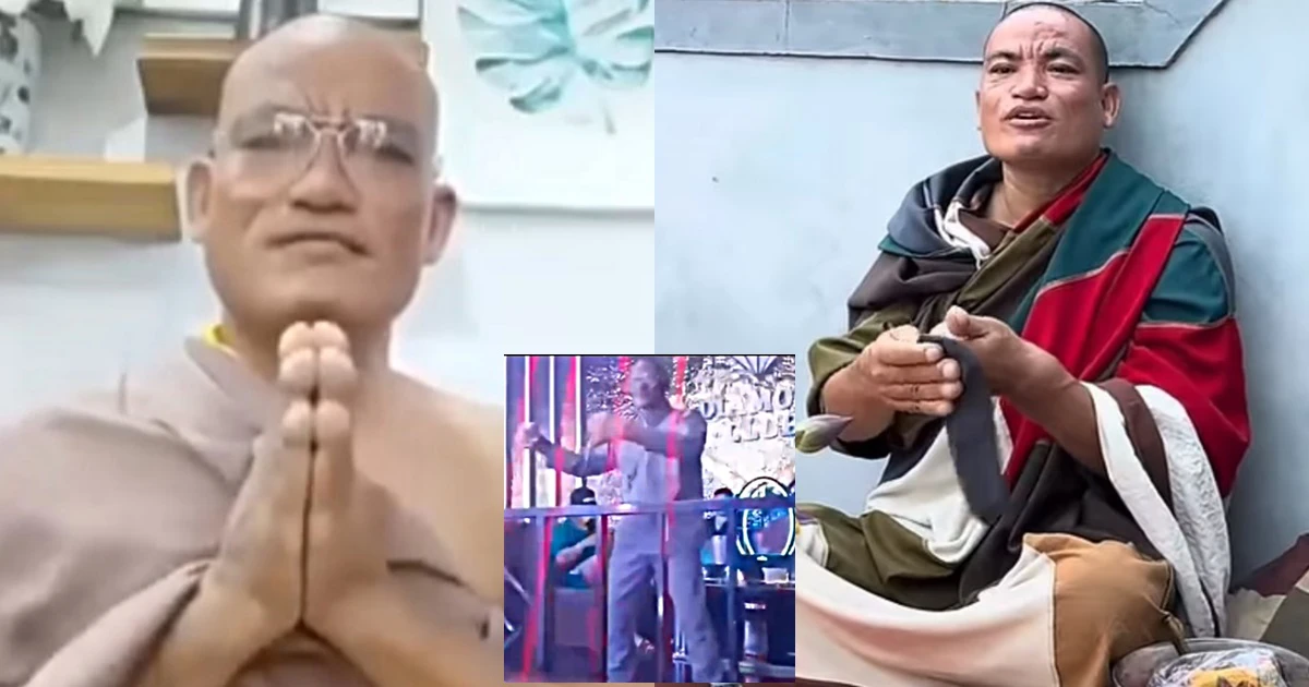 Rộ clip Hộ pháp Kim Cang đi theo Thích Minh Tuệ uốn éo, quẩy trong quán ...