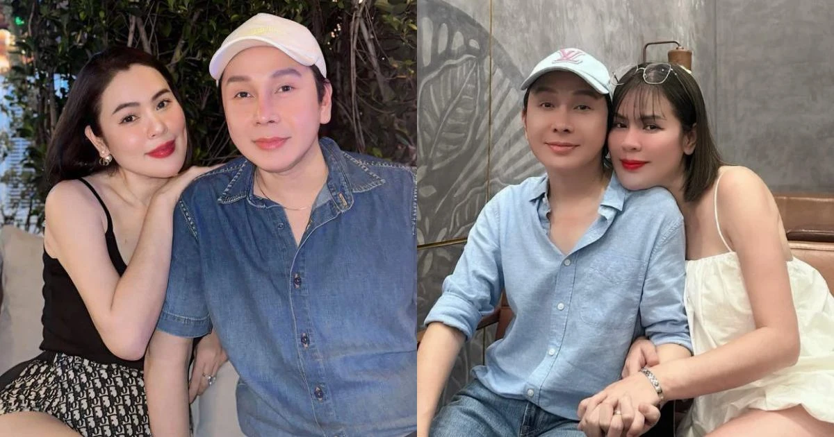 Phuong Le likes to wear tank tops, revealing her happiness with her husband Vu Luan every night ...