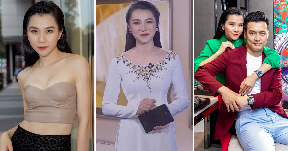 Thao Nhi MC HTV in real life is far from it, "dream tea" is still cute ...