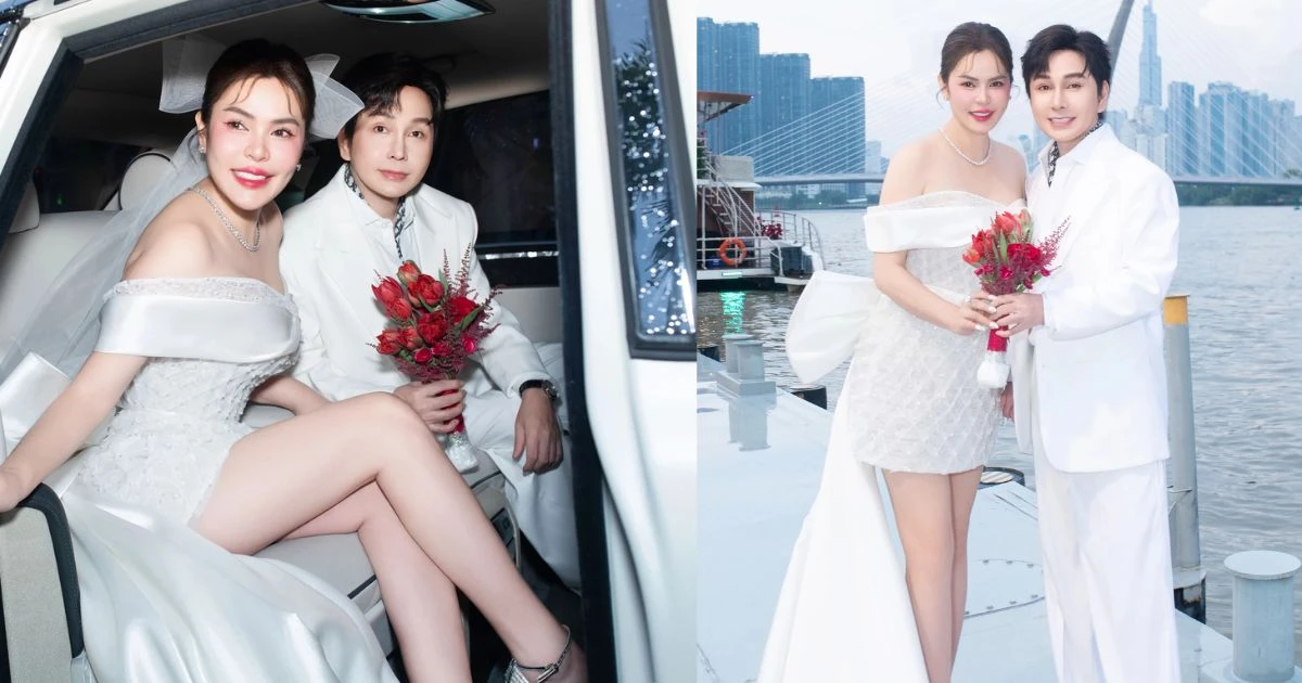 Vu Luan - Phuong Le released an engagement photo, calling each other husband and wife, choking ...