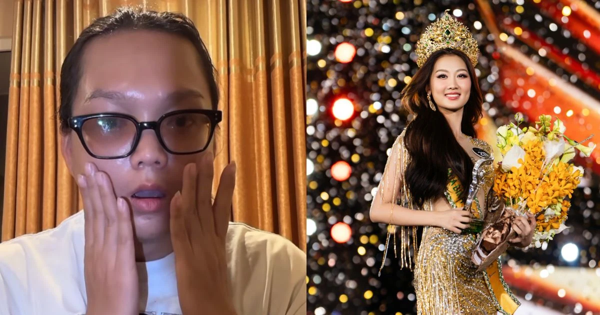 Phạm Thoại bức xúc tân Hoa hậu Quế Anh, biểu cảm ngơ ngác phút giây ...