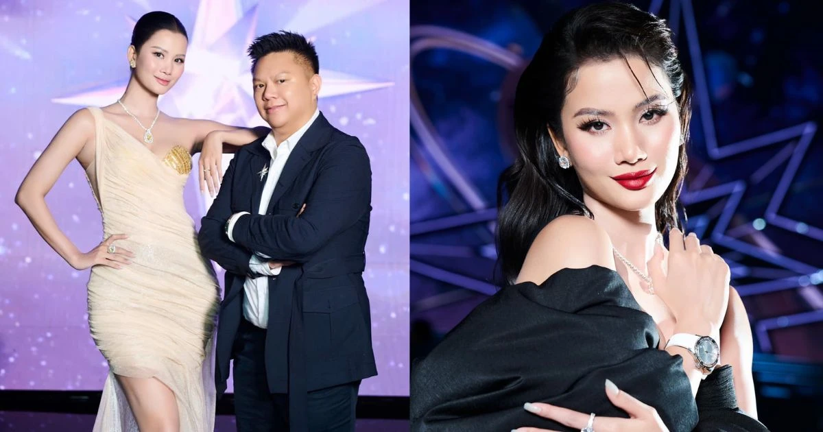 Huong Ly was rumored to be having an affair with a married man, the president of a beauty ...