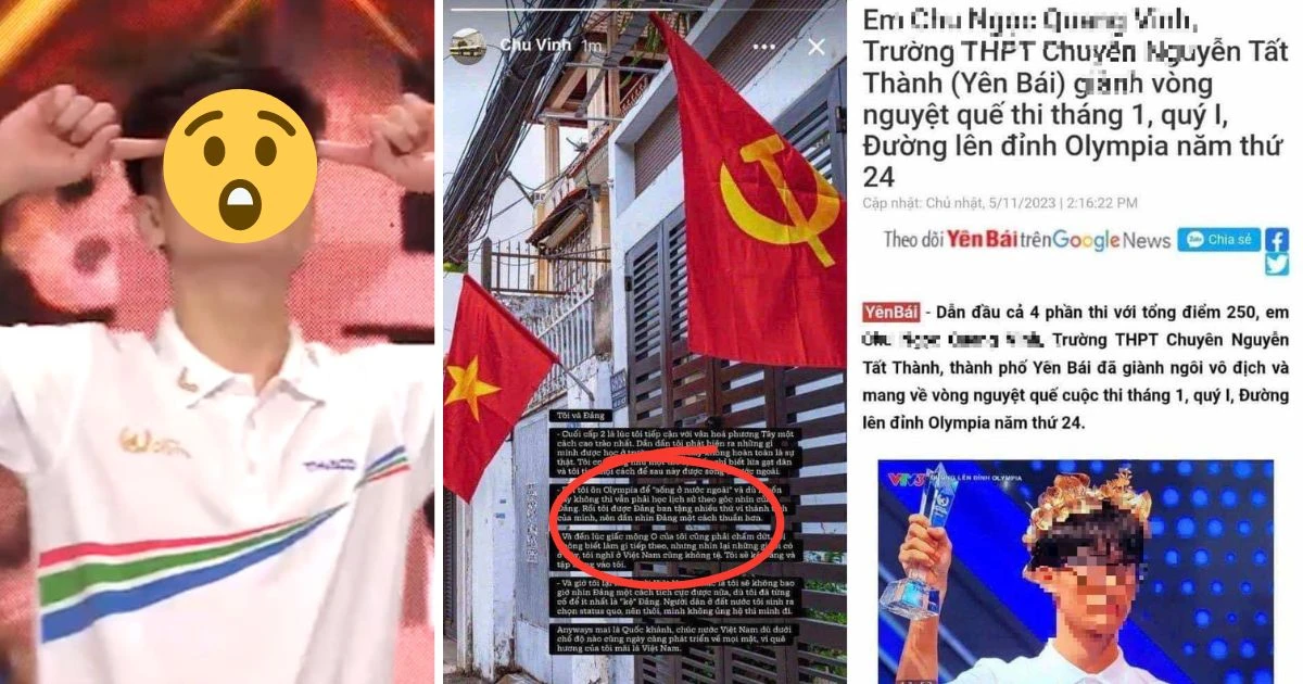 Nam sinh Olympia: 'bán mình' ôn thi vì muốn sống ở Tây, phán 2 chữ tái ...