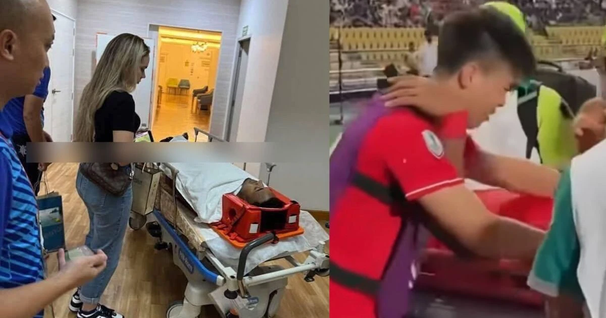 Xuan Son's wife "blushed" when her husband was in an emergency, Duy Manh cried and ran after his ...