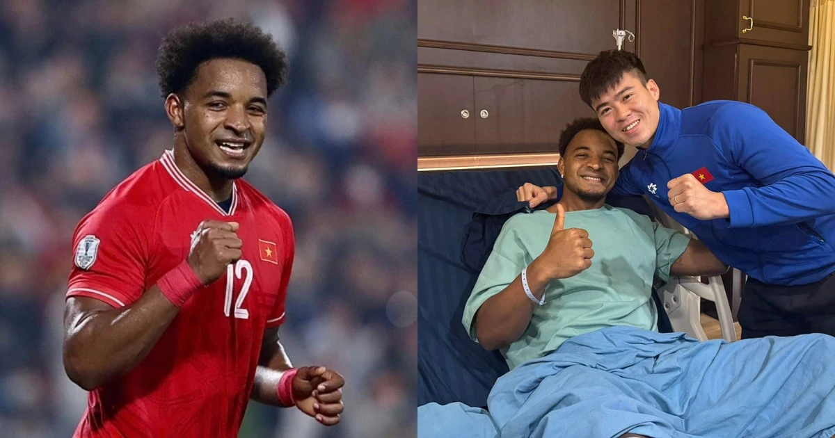 Xuan Son was crossed out of the excellent squad, Duy Manh came to the hospital to say a ...