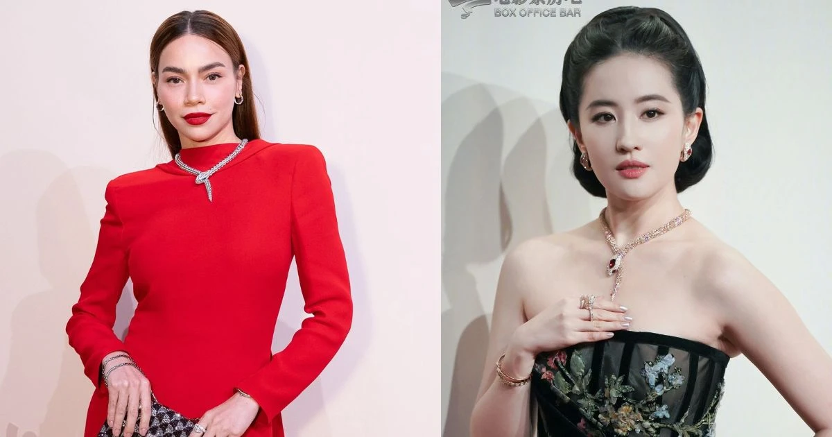 Ho Ngoc Ha meets Liu Yifei, her charisma overwhelms the Chinese actress | Beautiful stars ...