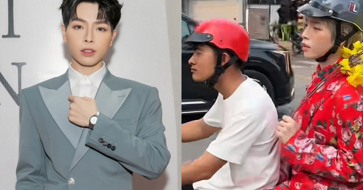 Video: Đức Phúc được Lê Tuấn Khang chở đi đám giỗ bên cồn, CĐM phát hiện có gì sai sai - Sao ...