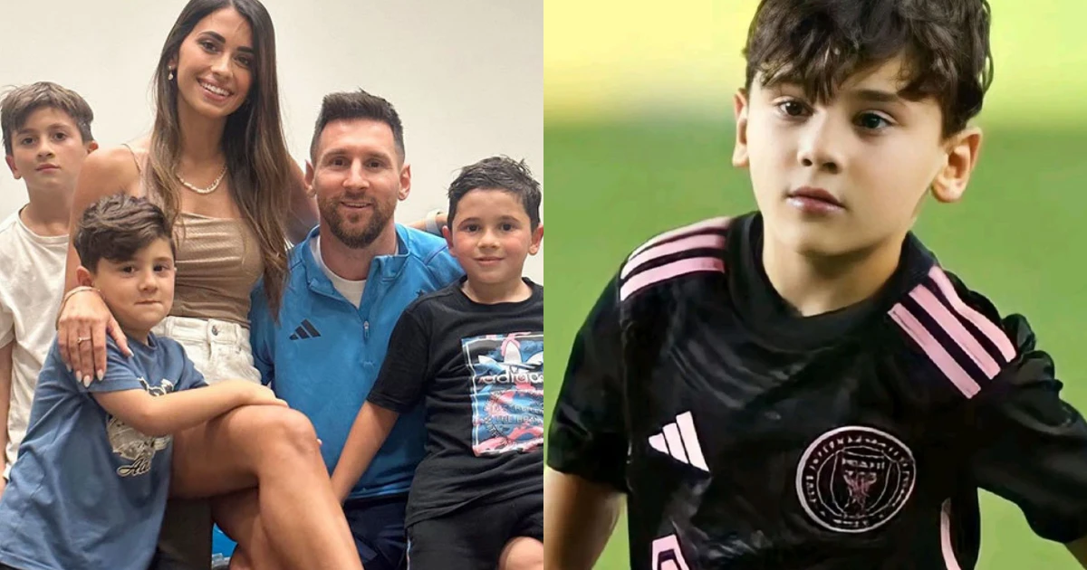 3 Messi sons were crowned champions together, the youngest son caused a ...
