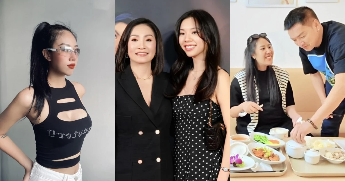 Quang Minh's wife gave birth to a grandson, now enjoying life, Hong Dao and her daughter have to ...