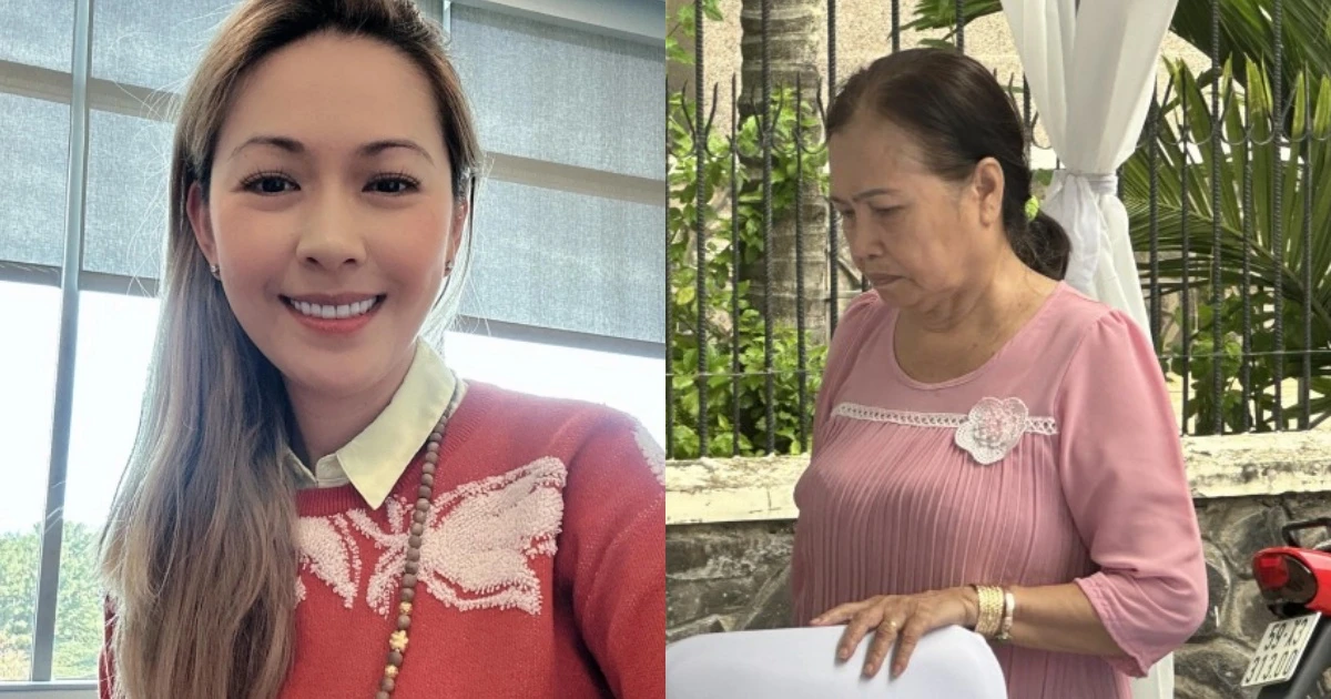 Duc Tien's wife won the victory over her mother-in-law, winning a ...