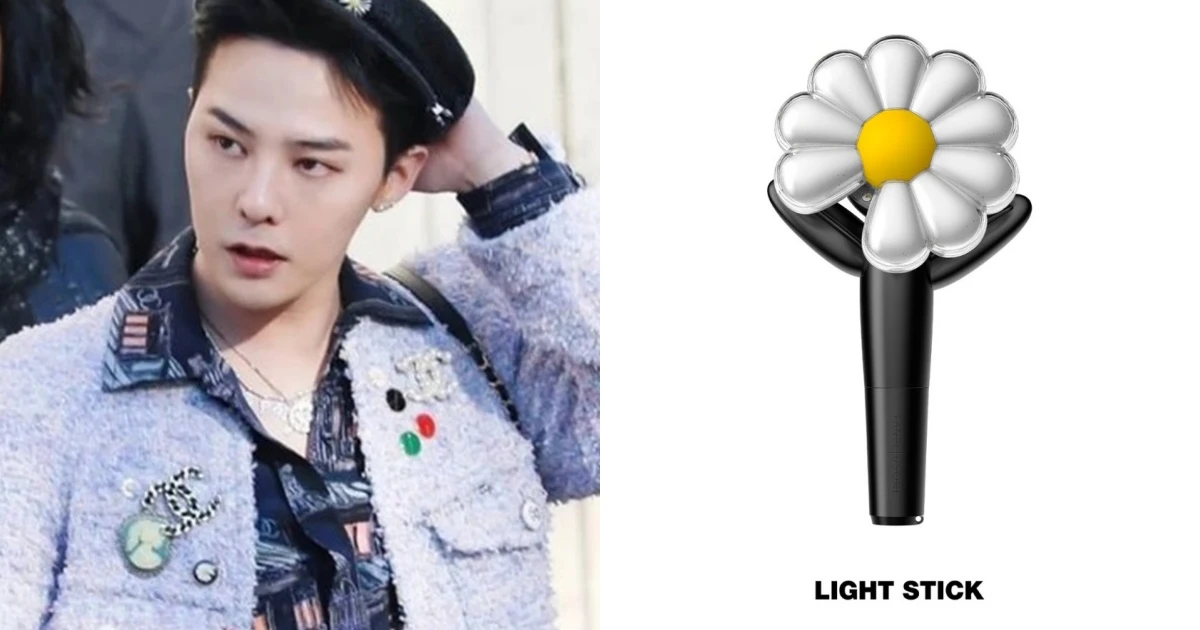 G-Dragon has just released a lightstick that has changed, and his old ...