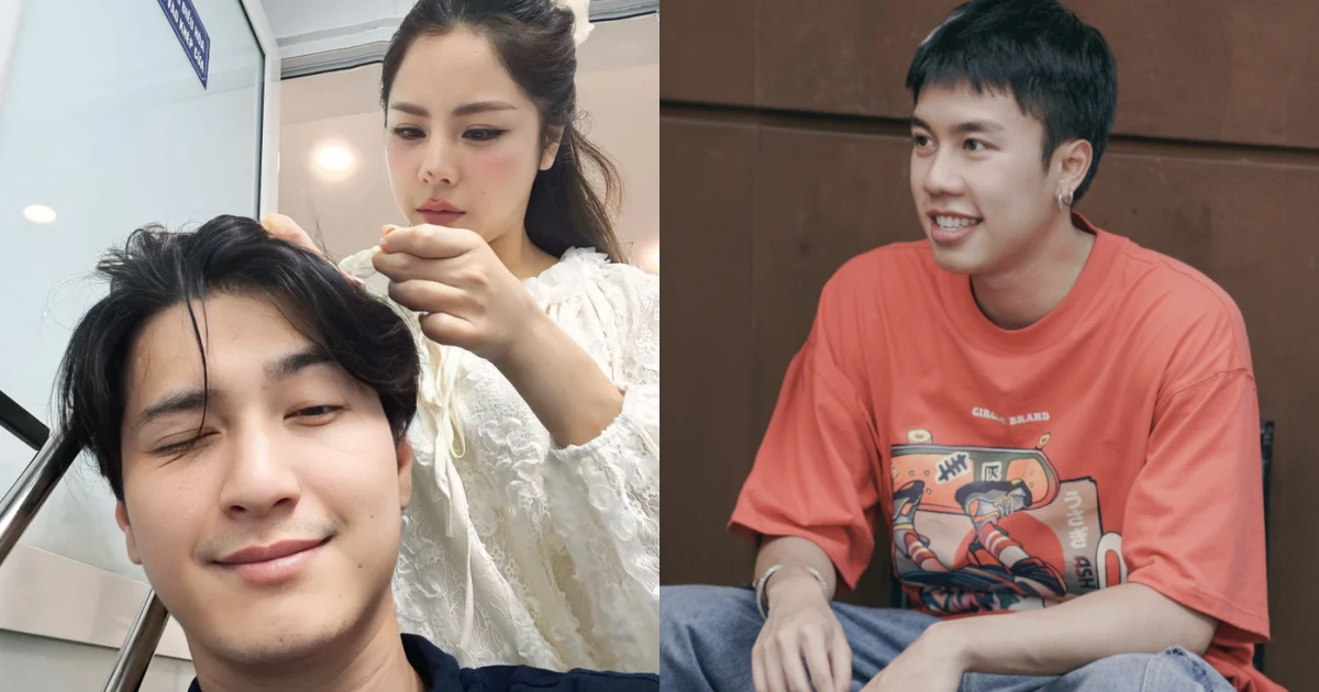 Huynh Anh sits in a wheelchair, still not afraid to "confront" Long Vu, his wife's face almost ...