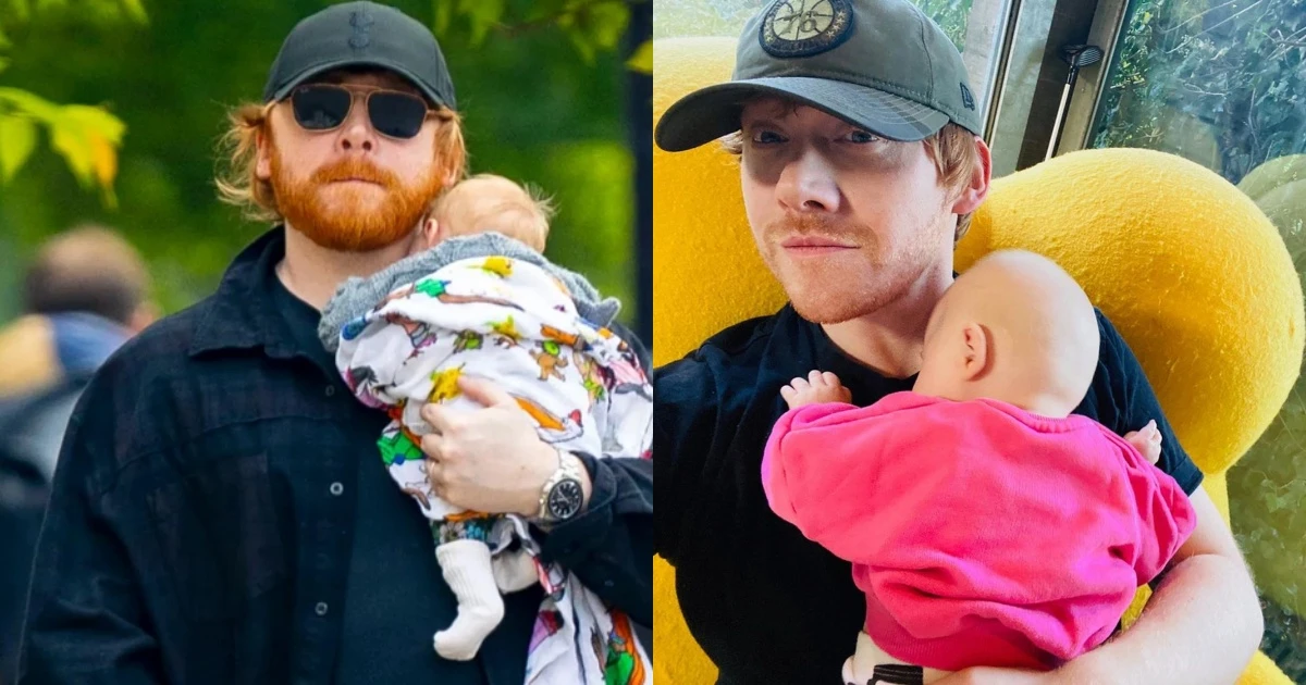 The wizard boy Ron Weasley Harry Potter Rupert Grint years ago, now a ...