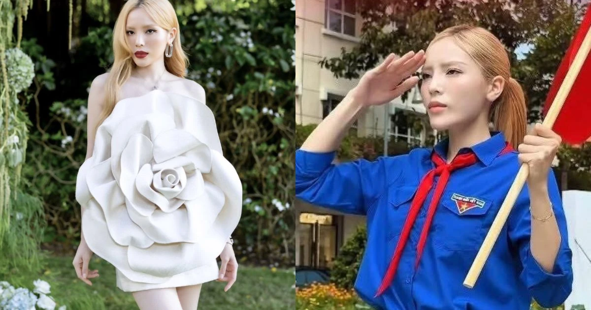 Kỳ Duyên vừa 'lên mặt' với CĐM mặc áo Đoàn, đeo khăn quàng đỏ, liền gặp ...