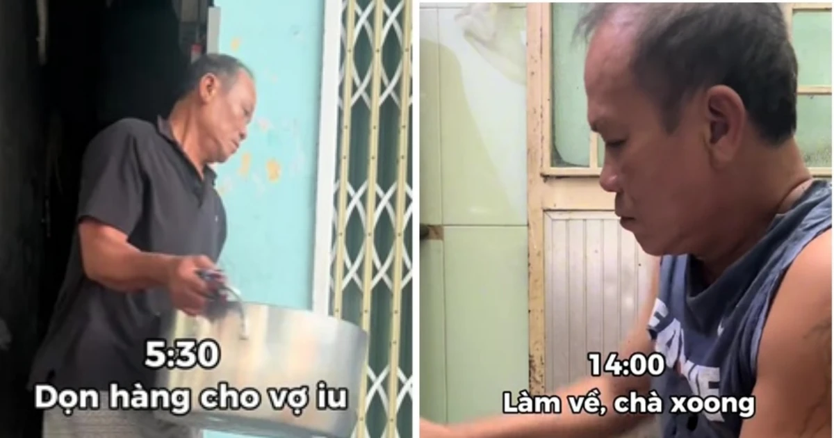 Clip 28s khiến MXH tan chảy: Chú bán cháo U60 chăm vợ "lụi tim" hơn cả phim Hàn | Hot trend ...