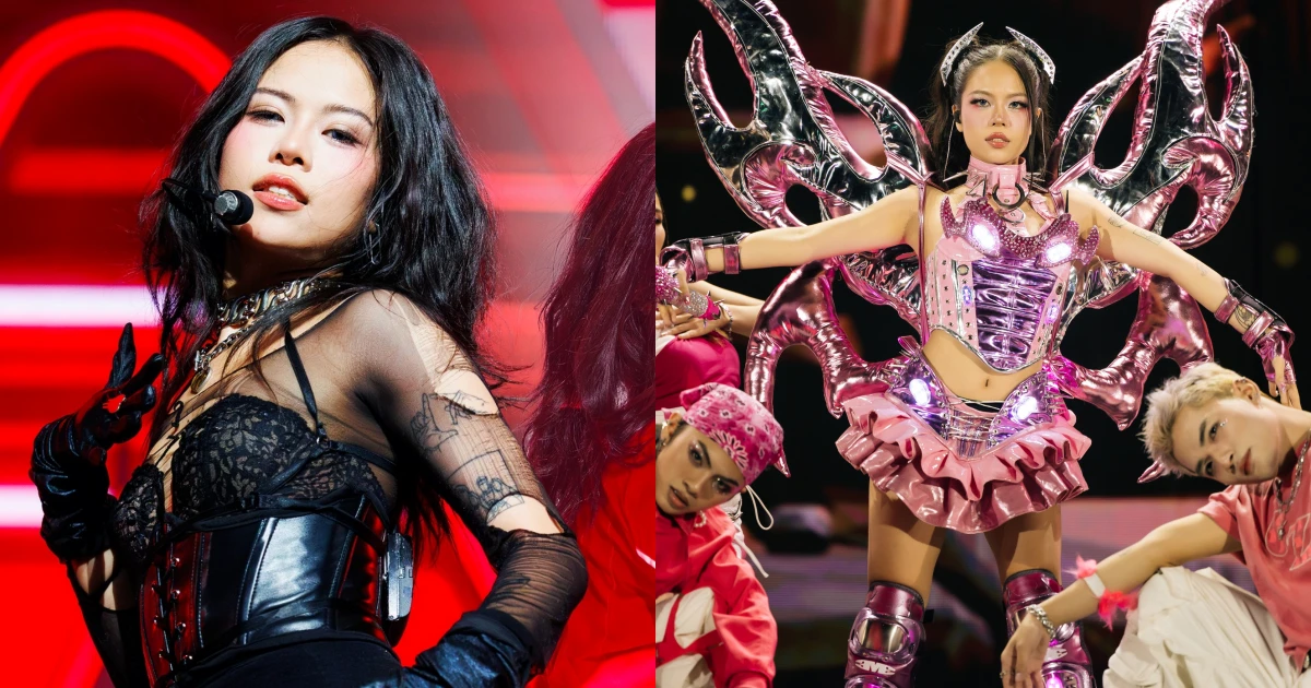 TLinh 'suddenly' appeared in Em pretty, the audience realized the ...