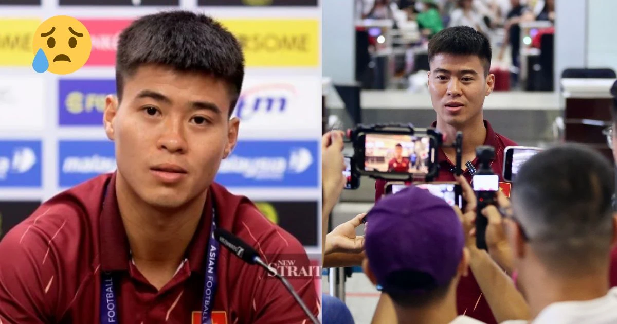 Duy Manh encountered a tense situation in Malaysia, the national press published a malicious ...