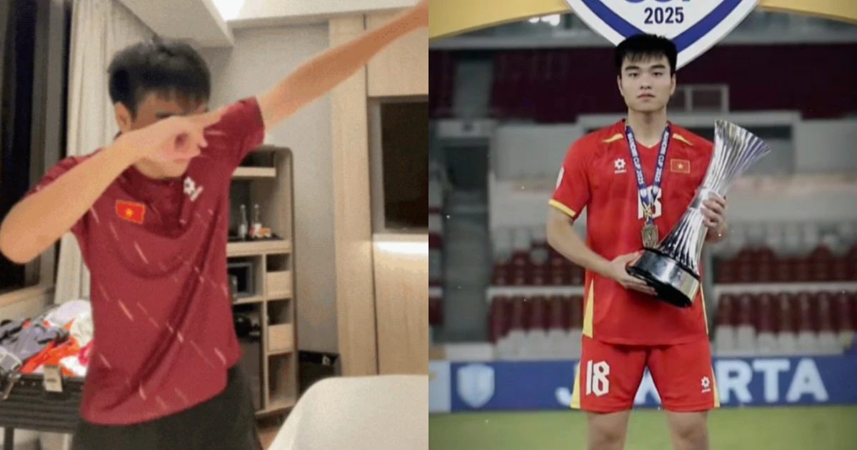 Cong Phuong danced Aura farming to celebrate, rumors spread that he was ...