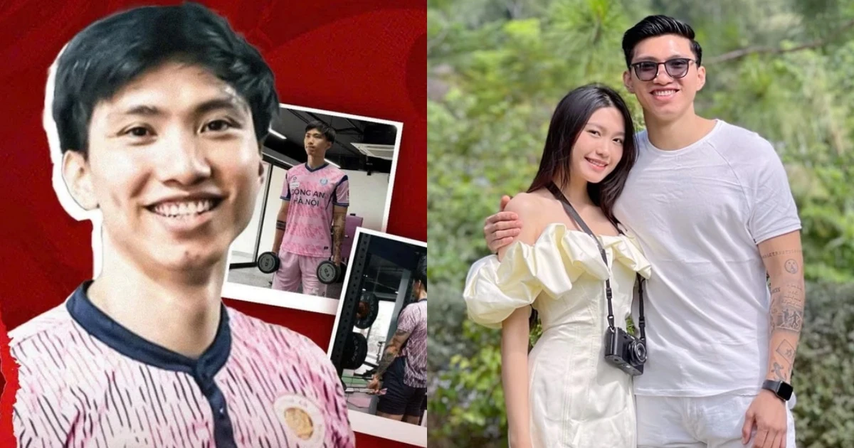 Doan Van Hau announced the good news that he was about to return to the field, his wife was ...