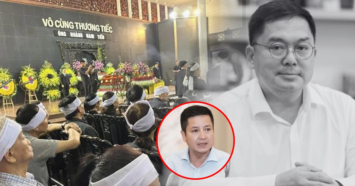 NS Chi Trung told a 'strange story' at Hoang Nam Tien's funeral, seeing it for the first time in ...