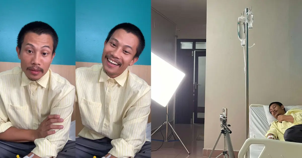 'Brother Ta' Red Rain was suddenly admitted to the hospital, full of needles and people still ...