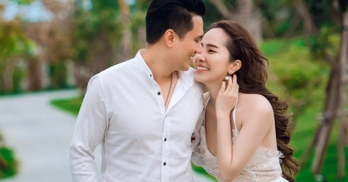 Quynh Nga's photo was leaked of her going to a pregnancy check-up with Viet Anh, the owner only ...